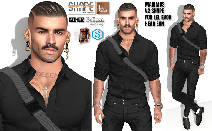 Second Life Marketplace - [SHAPEshifters] MAXIMUS V2 SHAPE 4LEL EOX EON ...